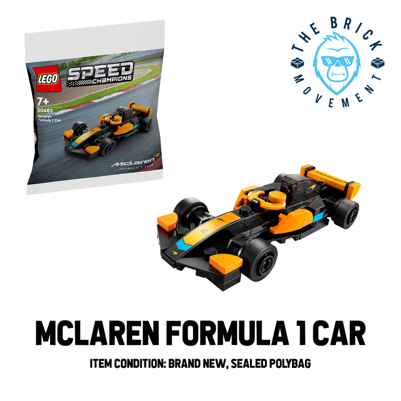 LEGO SPEED CHAMPIONS McLaren Formula 1 Car Polybag – The Brick Movement