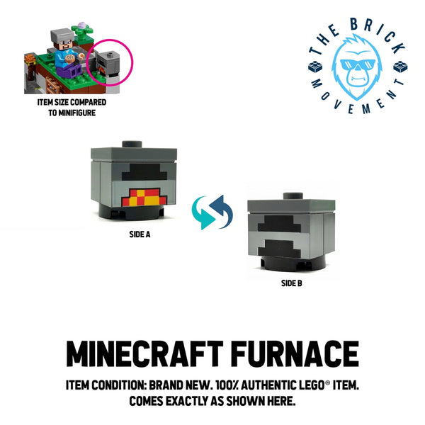LEGO ACCESSORIES - MINECRAFT Furnace – The Brick Movement