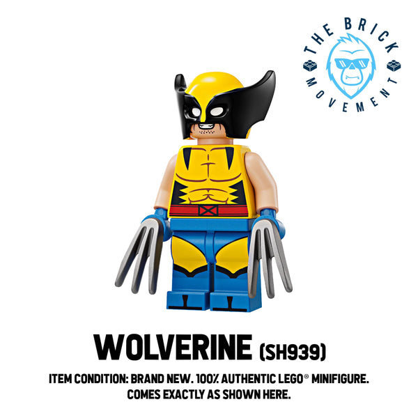 LEGO MARVEL Wolverine Minifigure – The Brick Movement