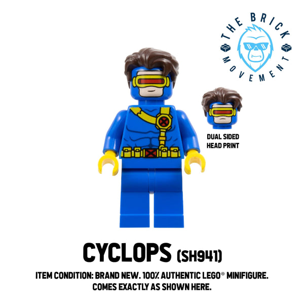 LEGO MARVEL Cyclops Minifigure – The Brick Movement