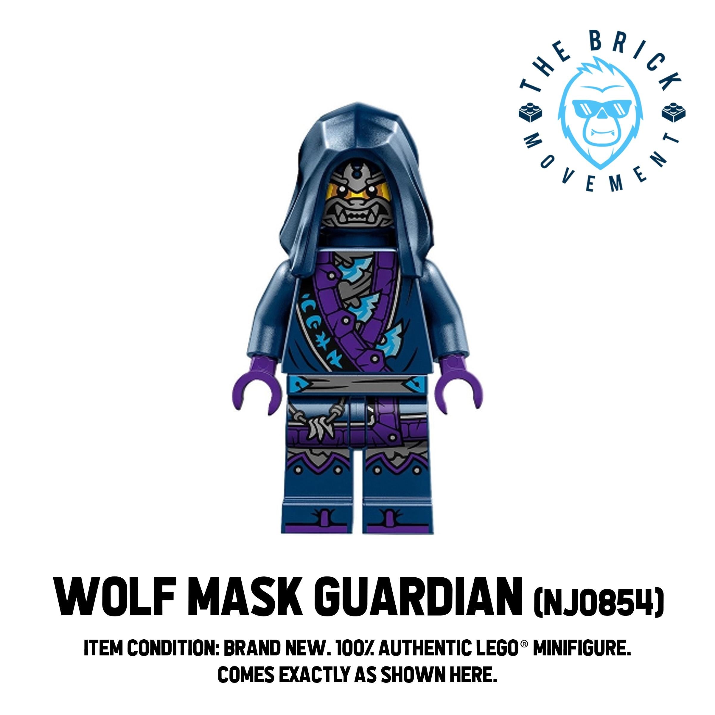 LEGO NINJAGO Wolf Mask Guardian Minifigure – The Brick Movement