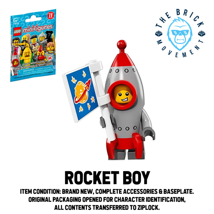 LEGO Collectible Minifigure Series 17: Rocket Boy Minifigure – The ...