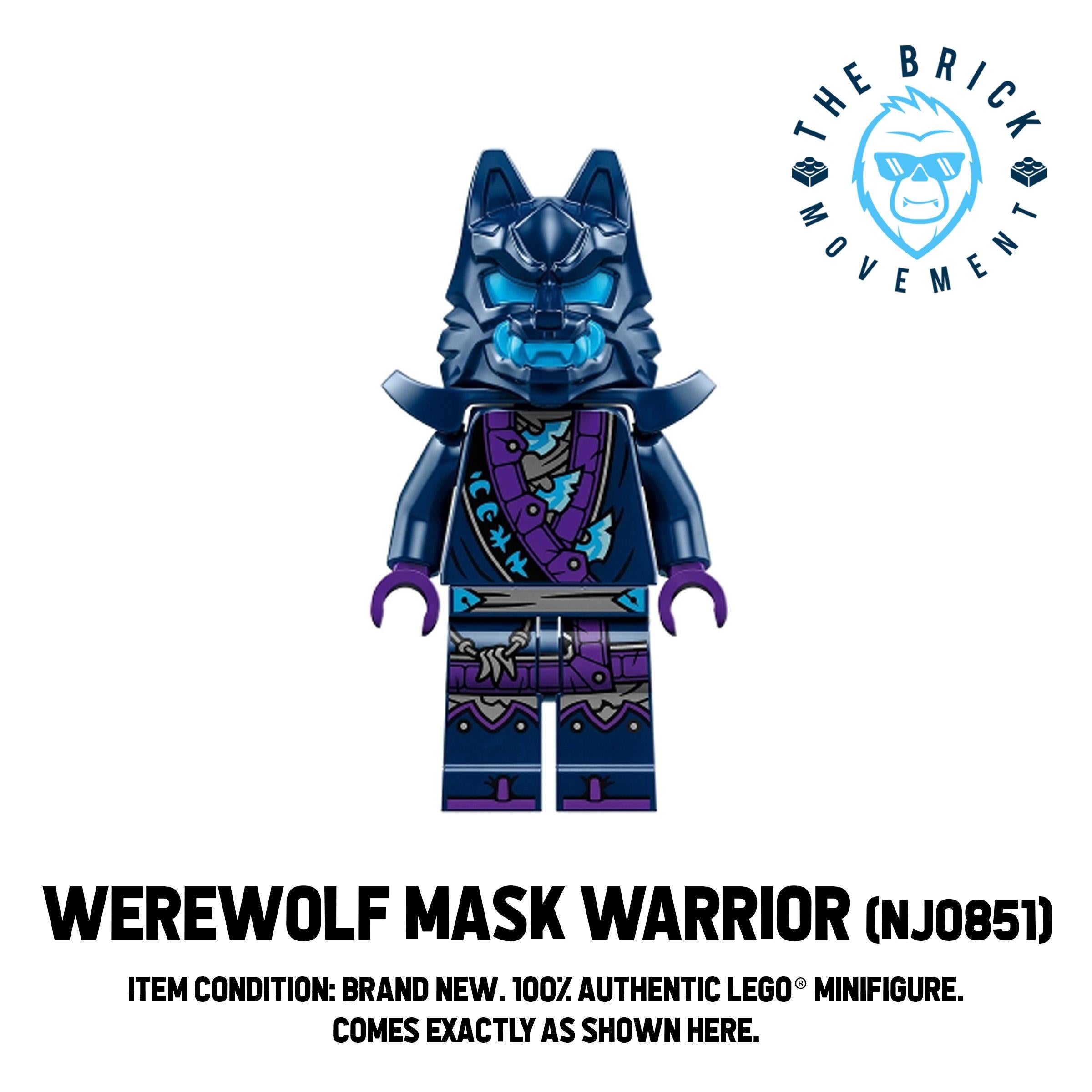 LEGO NINJAGO Werewolf Mask Warrior Minifigure – The Brick Movement