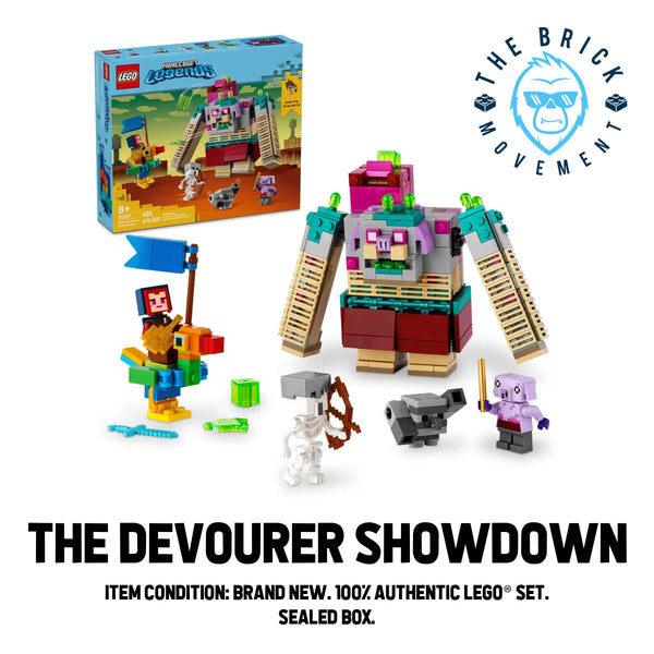 LEGO MINECRAFT 21257 The Devourer Showdown Set – The Brick Movement