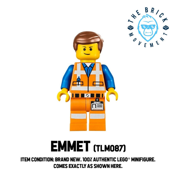 LEGO THE LEGO MOVIE Emmet Minifigure – The Brick Movement