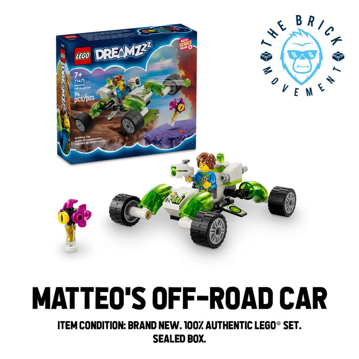 LEGO DREAMZZZ 71471 Matteo's Off-Road Car Set – The Brick Movement