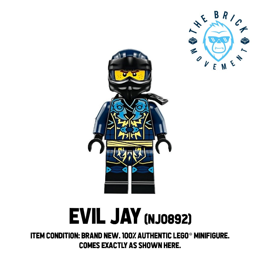 LEGO NINJAGO Evil Jay Minifigure – The Brick Movement