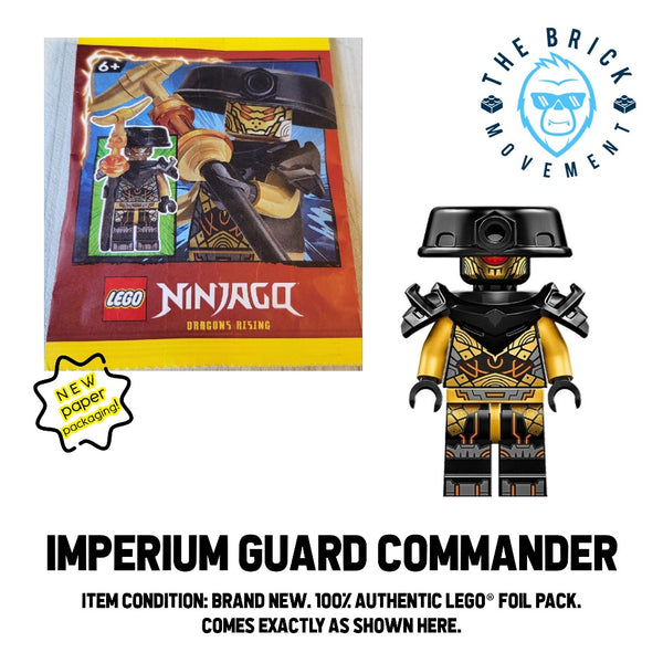 LEGO NINJAGO Imperium Guard Commander Foil Pack – The Brick Movement