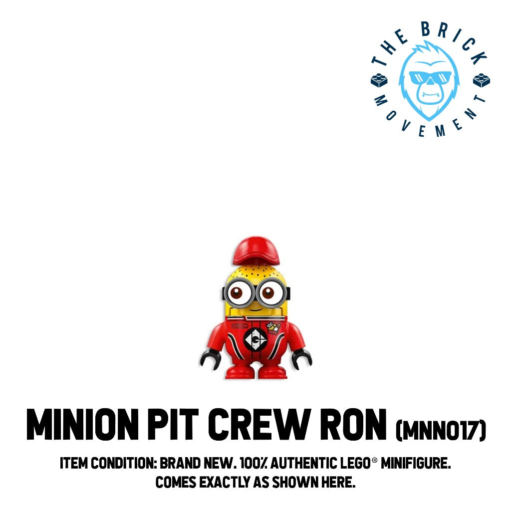 LEGO MINIONS Minion Pit Crew Ron Minifigure – The Brick Movement