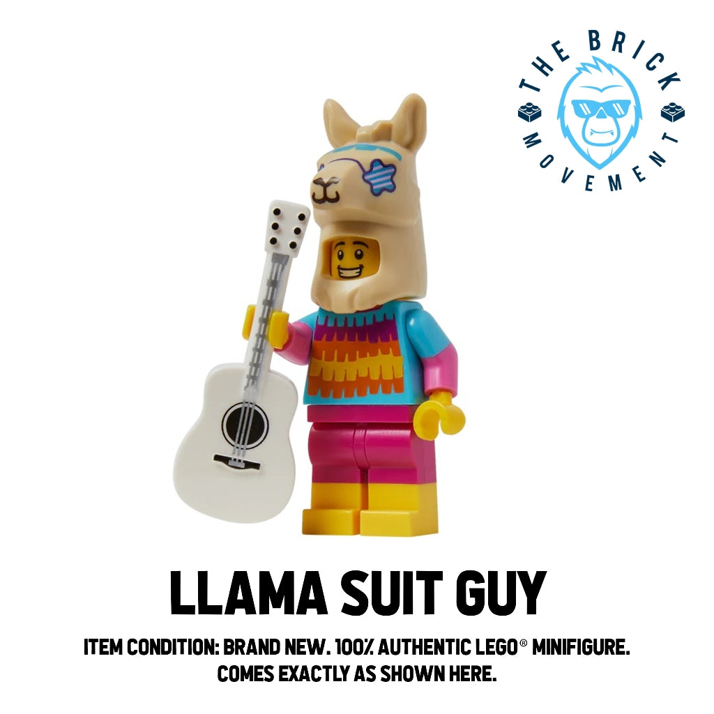 LEGO BAM Llama Suit Guy Minifigure – The Brick Movement