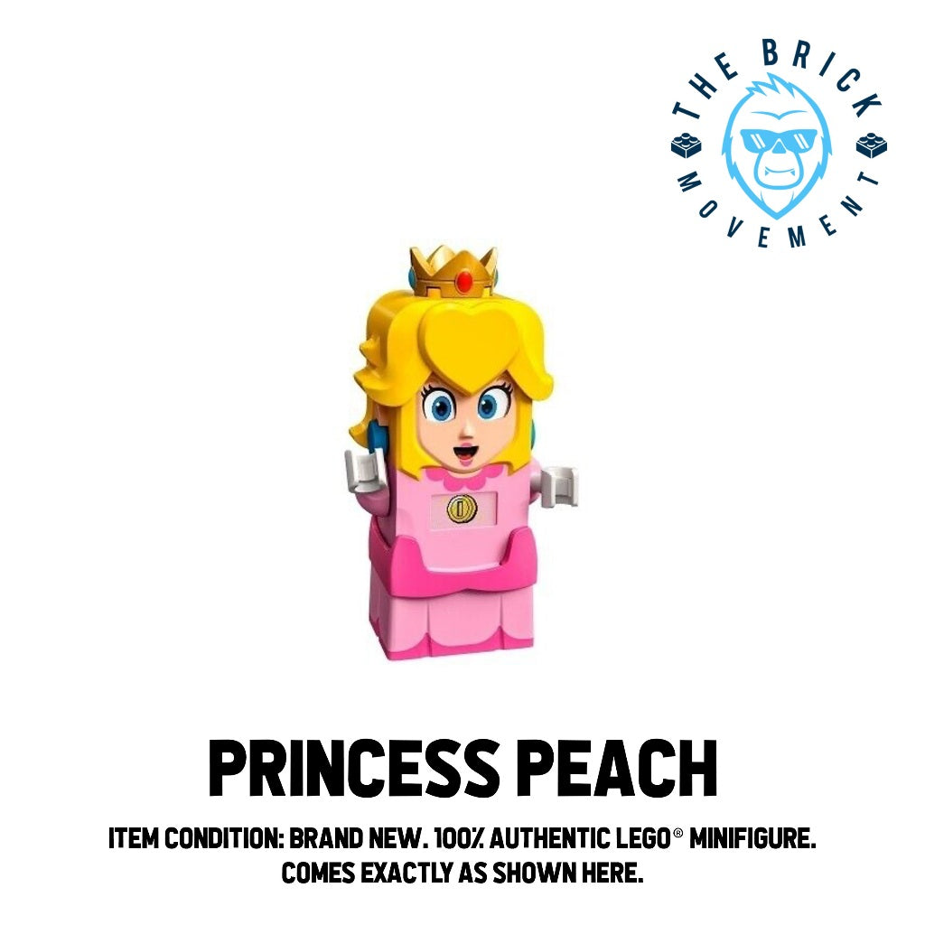 LEGO SUPER MARIO Princess Peach Minifigure – The Brick Movement