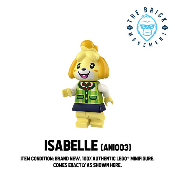 LEGO ANIMAL CROSSING Isabelle Minifigure – The Brick Movement