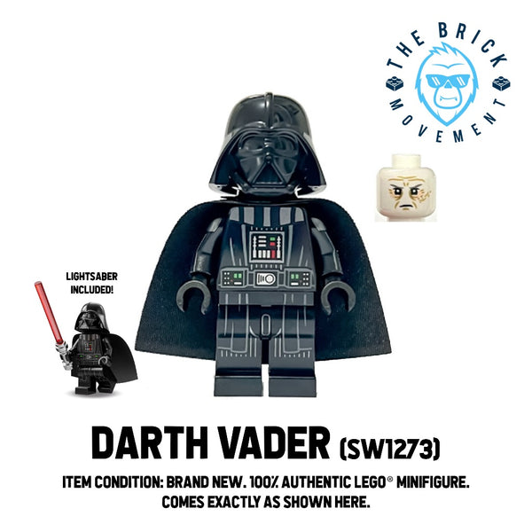 LEGO STAR WARS Darth Vader Minifigure – The Brick Movement