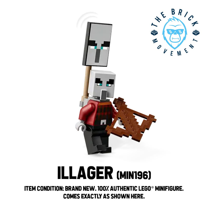LEGO MINECRAFT Illager / Pillager Minifigure – The Brick Movement