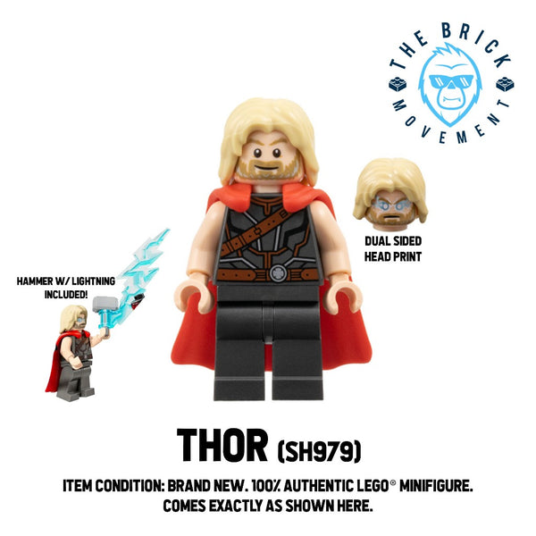 LEGO MARVEL Thor Minifigure – The Brick Movement