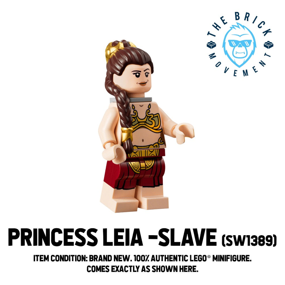 LEGO STAR WARS Princess Leia / Slave Leia Minifigure – The Brick Movement