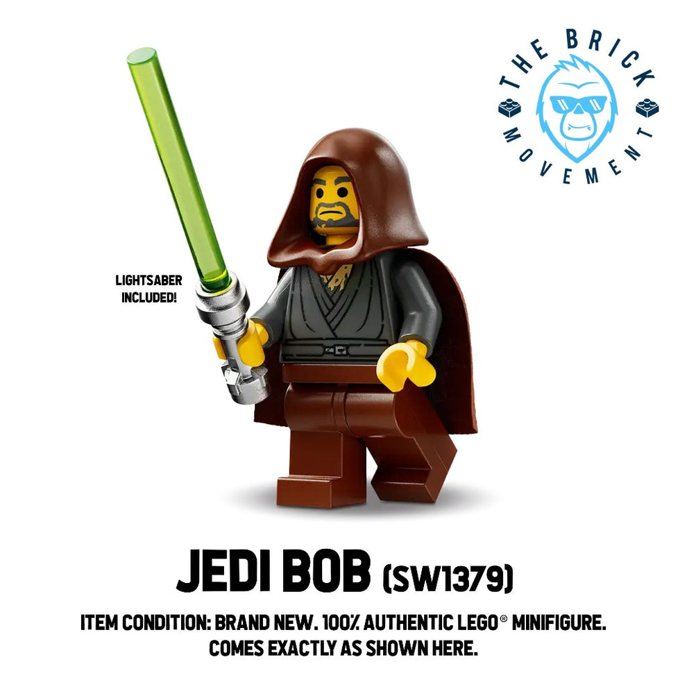 LEGO STAR WARS Jedi Bob Minifigure – The Brick Movement