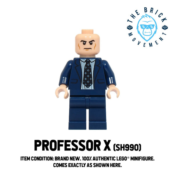 LEGO MARVEL Professor X (Charles Francis Xavier) Minifigure – The Brick ...