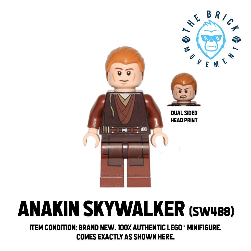 LEGO STAR WARS Anakin Skywalker (Padawan) Minifigure – The Brick Movement
