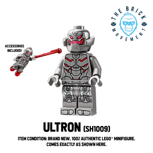 LEGO MARVEL Ultron Minifigure – The Brick Movement