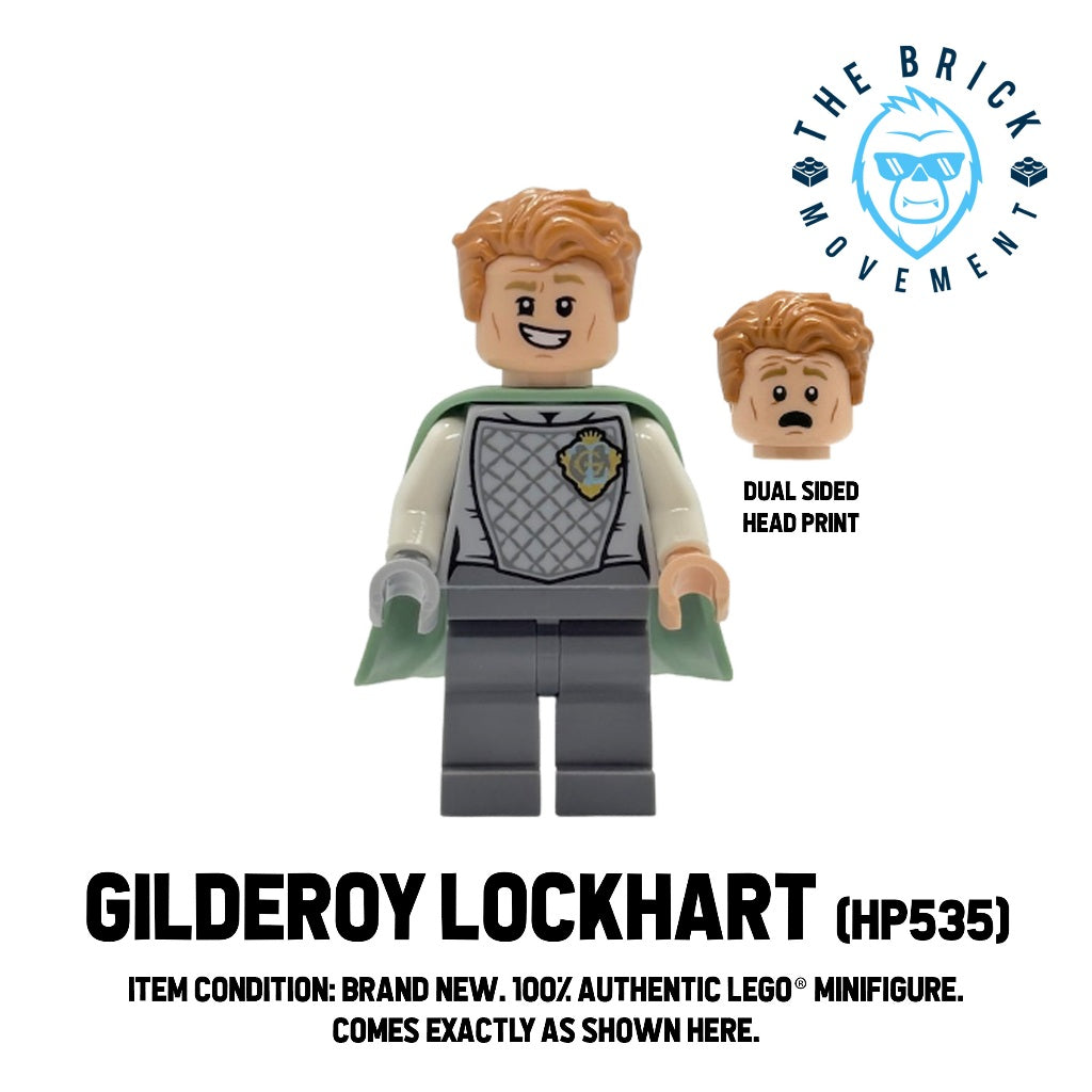 LEGO HARRY POTTER Gilderoy Lockhart Minifigure – The Brick Movement