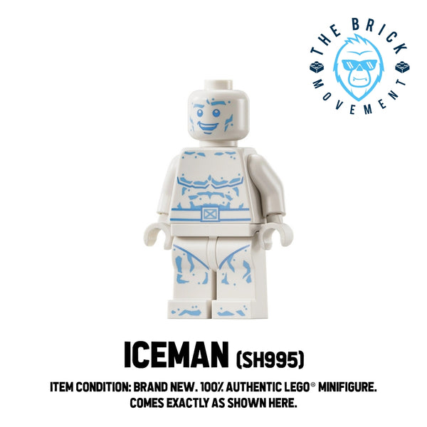 LEGO MARVEL Iceman Minifigure – The Brick Movement