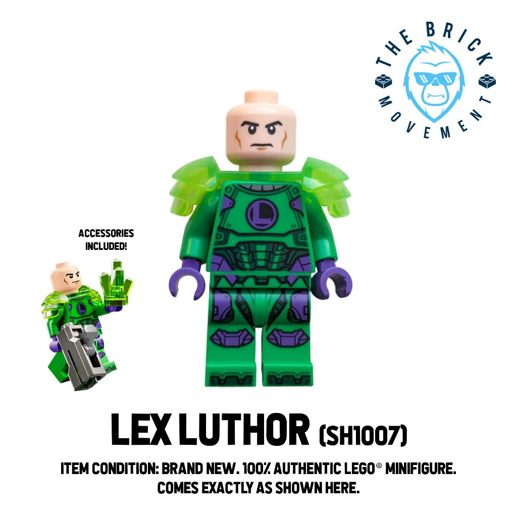 LEGO DC Lex Luthor Minifigure – The Brick Movement