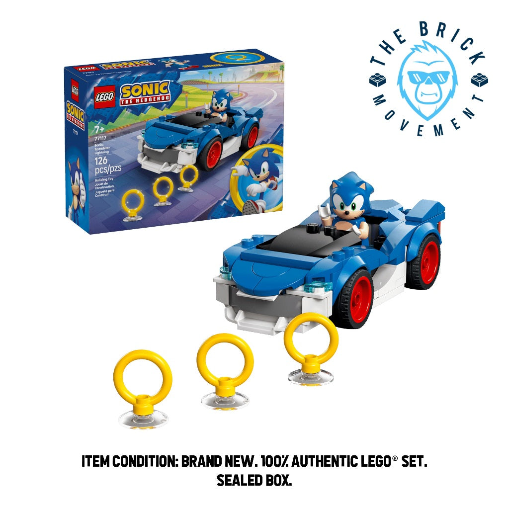 LEGO SONIC THE HEDGEHOG 77117 Sonic: Speedster Lightning Set – The ...