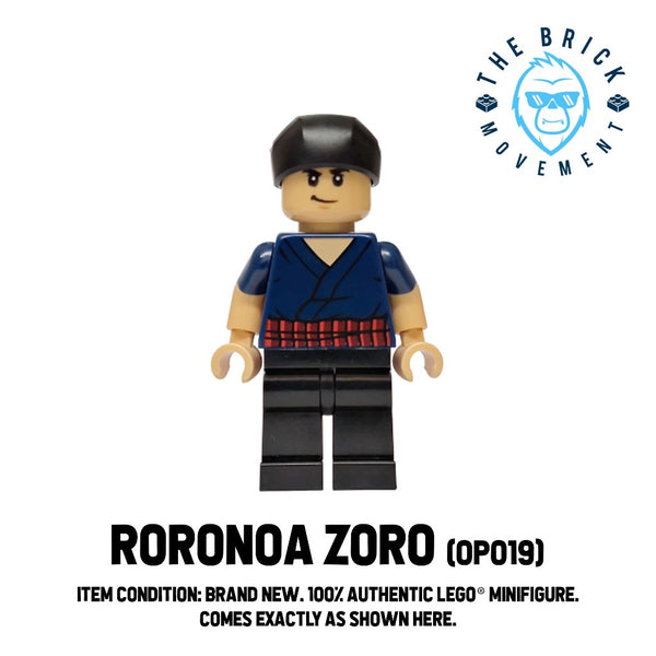 LEGO ONE PIECE Roronoa Zoro Minifigure – The Brick Movement