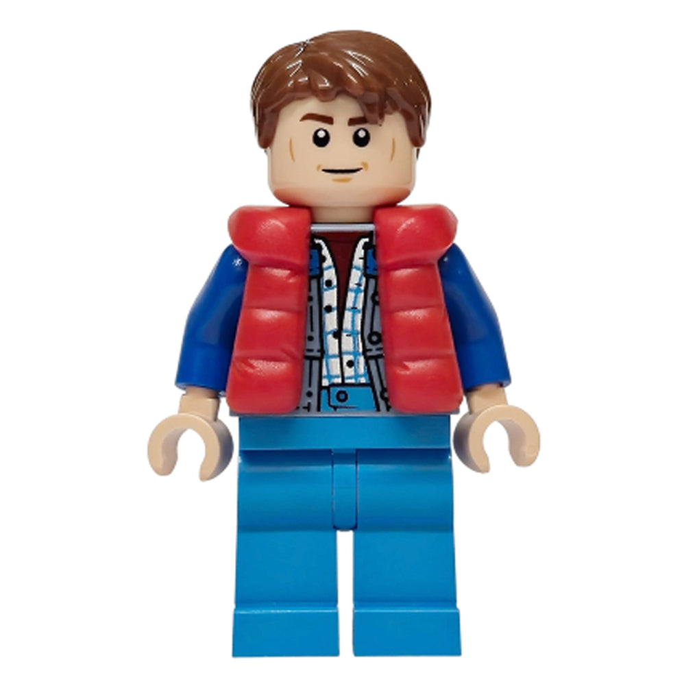 LEGO SPEED CHAMPIONS Back to the Future Doc Brown & Mrty McFly Minifig ...
