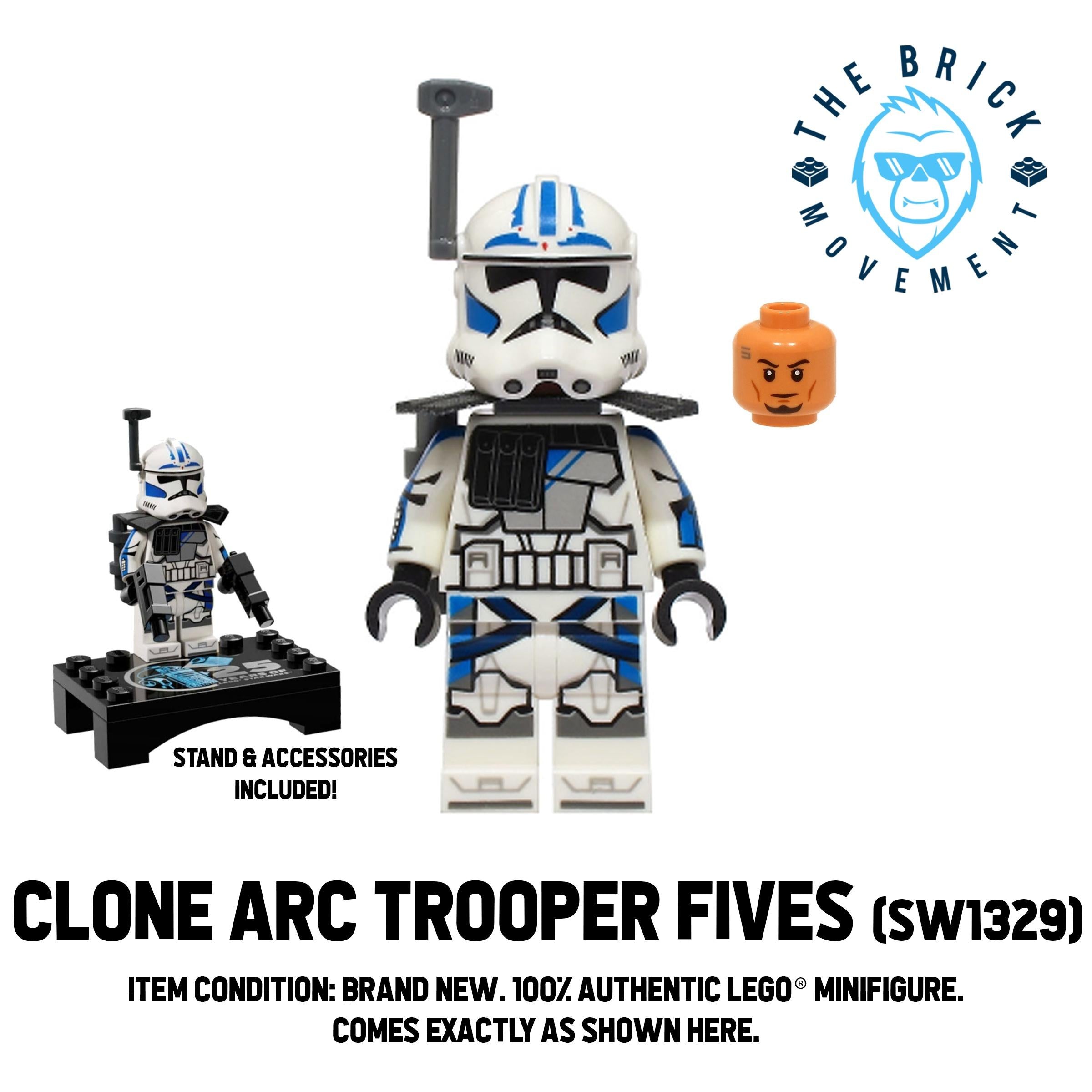 LEGO STAR WARS Clone ARC Trooper Fives Minifigure – The Brick Movement