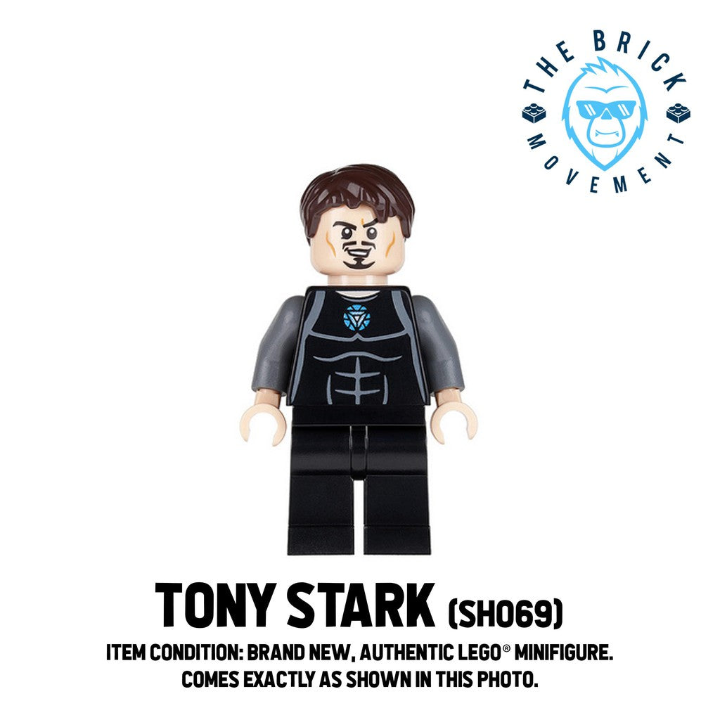LEGO MARVEL Tony Stark Minifigure – The Brick Movement