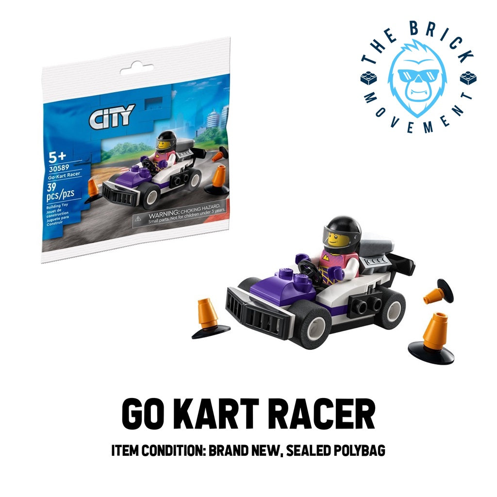 LEGO CITY Go-Kart Racer Polybag – The Brick Movement