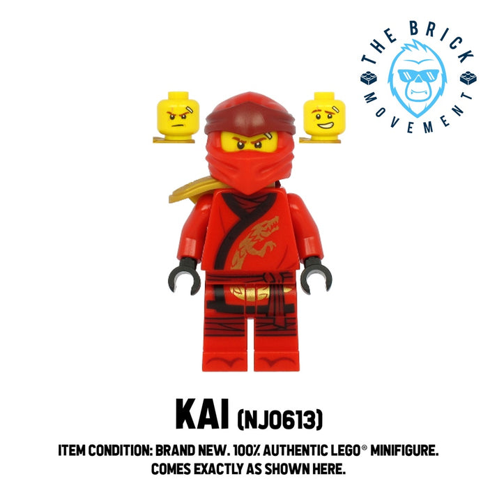 LEGO NINJAGO Kai Minifigure – The Brick Movement