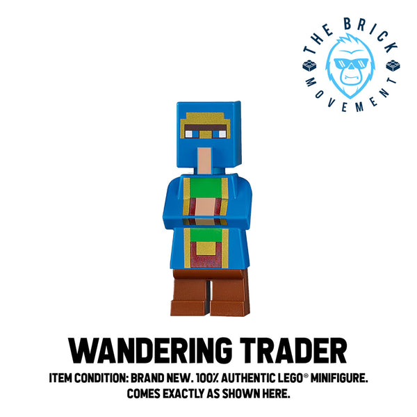 LEGO MINECRAFT Wandering Trader Minifigure – The Brick Movement