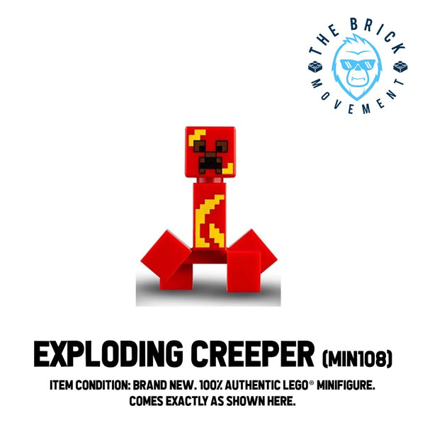 LEGO MINECRAFT Exploding Creeper Minifigure – The Brick Movement