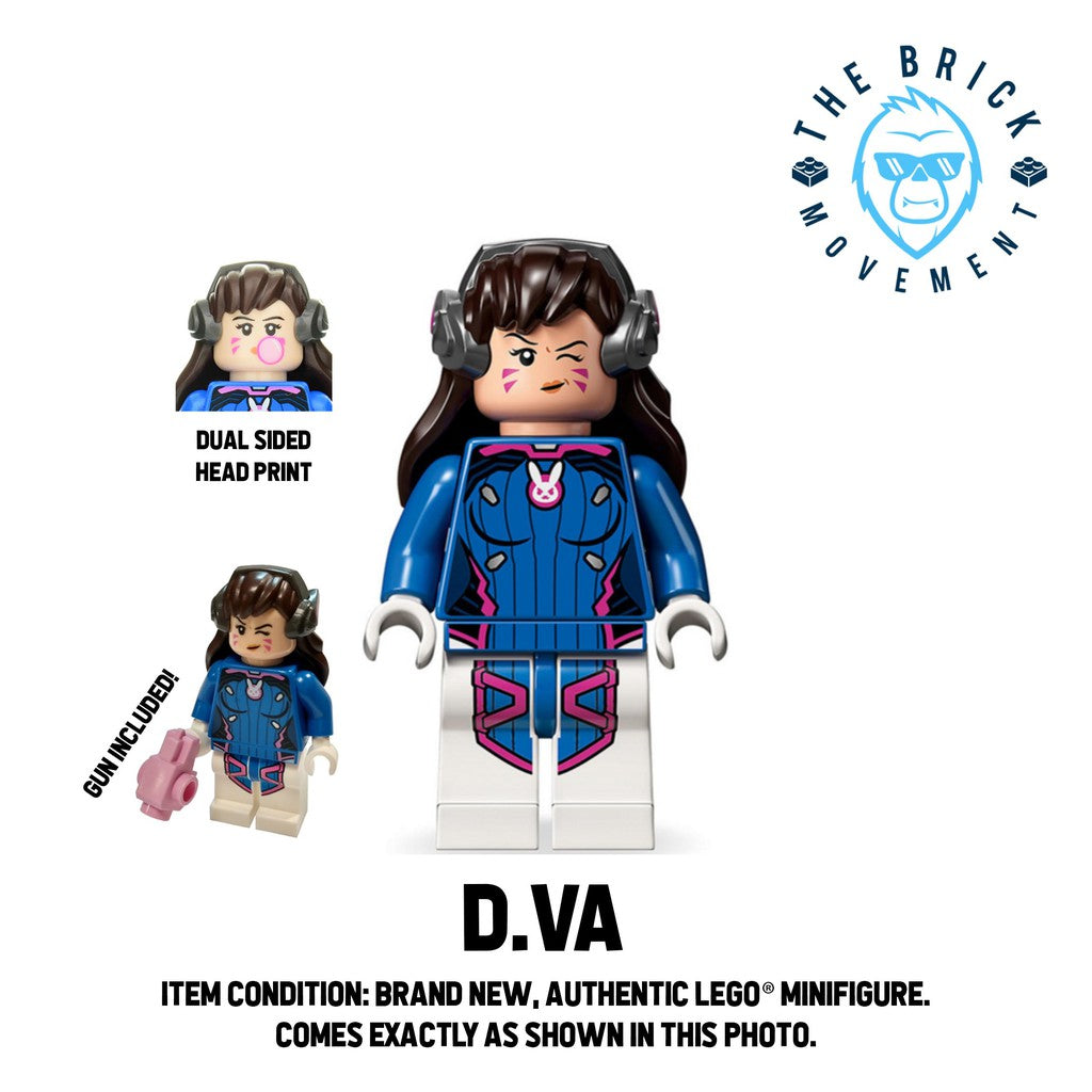 LEGO OVERWATCH D.Va Minifigure – The Brick Movement