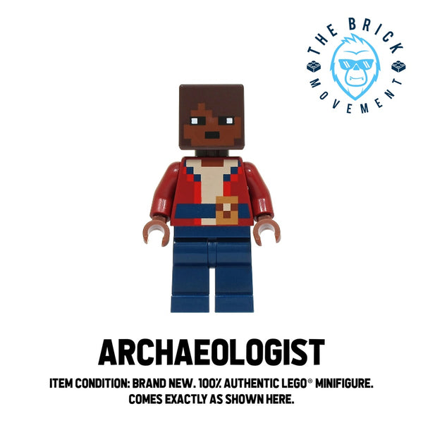 LEGO MINECRAFT Archaeologist Minifigure – The Brick Movement
