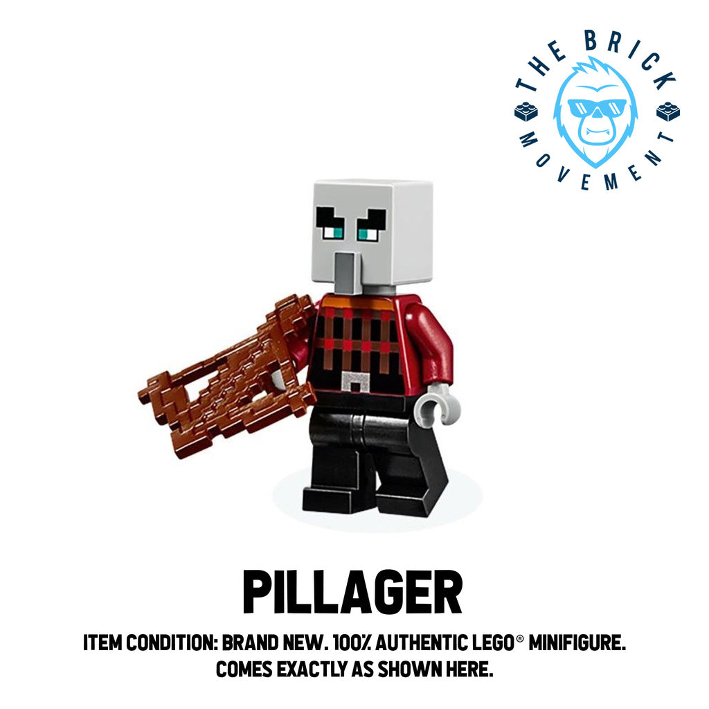 LEGO MINECRAFT Pillager Minifigure – The Brick Movement
