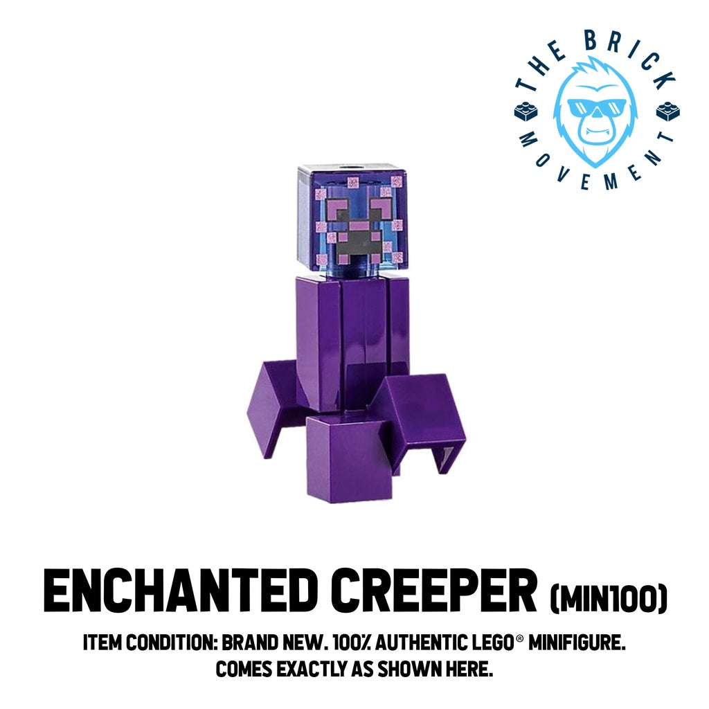 LEGO MINECRAFT Enchanted Creeper Minifigure – The Brick Movement