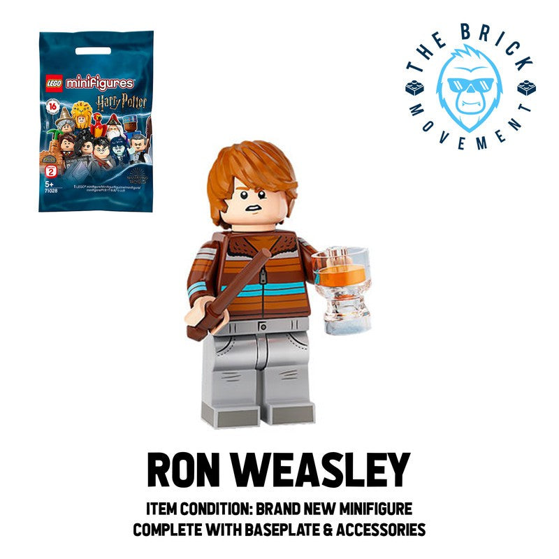 LEGO Collectible Minifigure Series HARRY POTTER 2: Ron Weasley Minifig ...