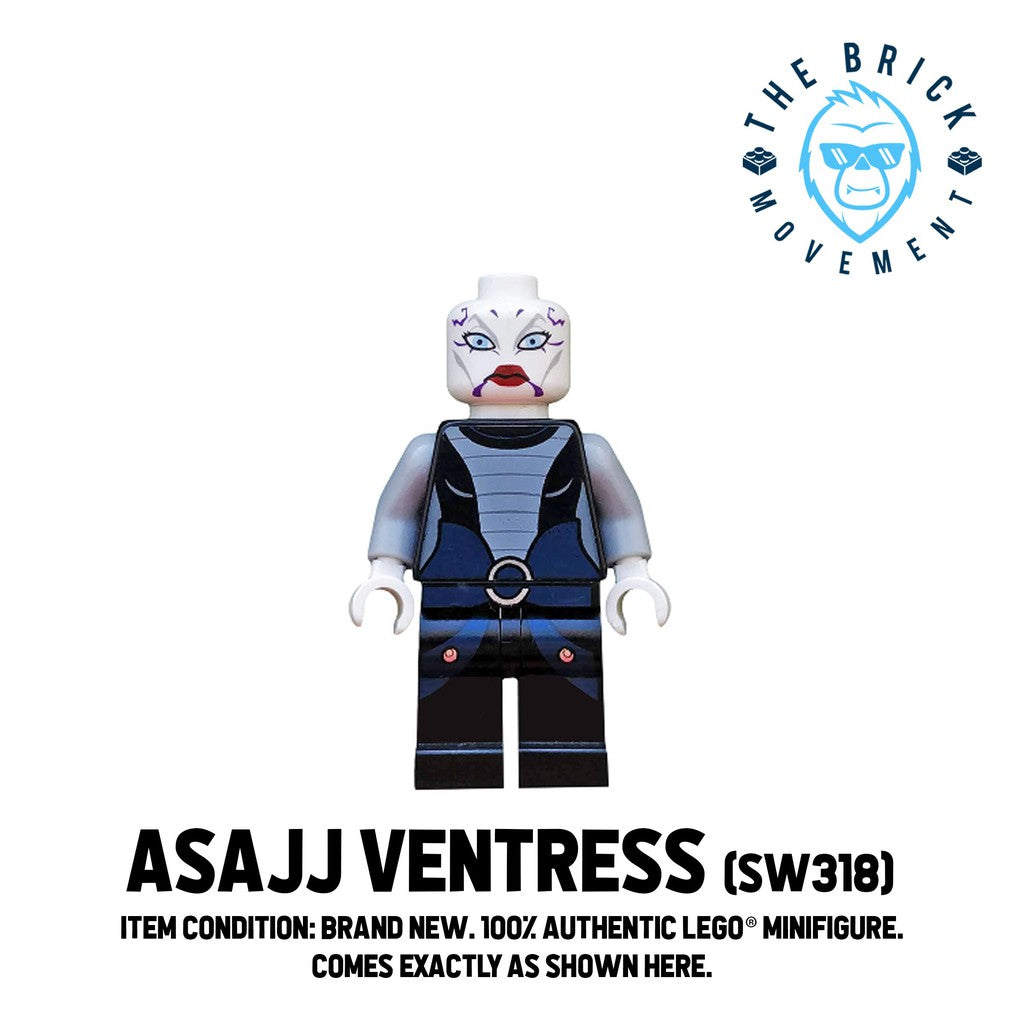 LEGO STAR WARS Asajj Ventress Minifigure – The Brick Movement