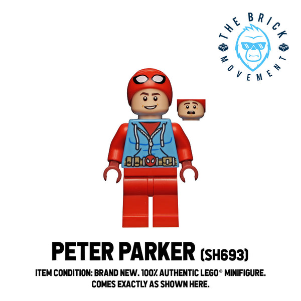 LEGO MARVEL Peter Parker Minifigure – The Brick Movement