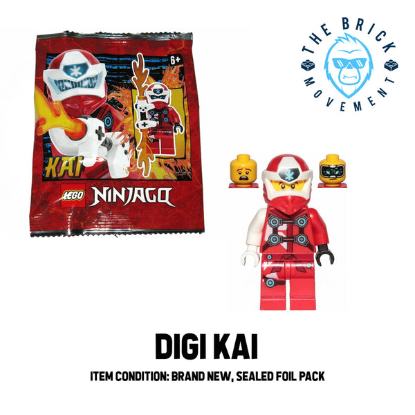 LEGO NINJAGO Digi Kai Foil Pack – The Brick Movement
