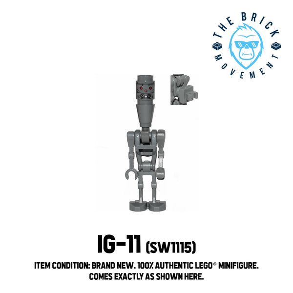 LEGO STAR WARS IG-11 Minifigure – The Brick Movement