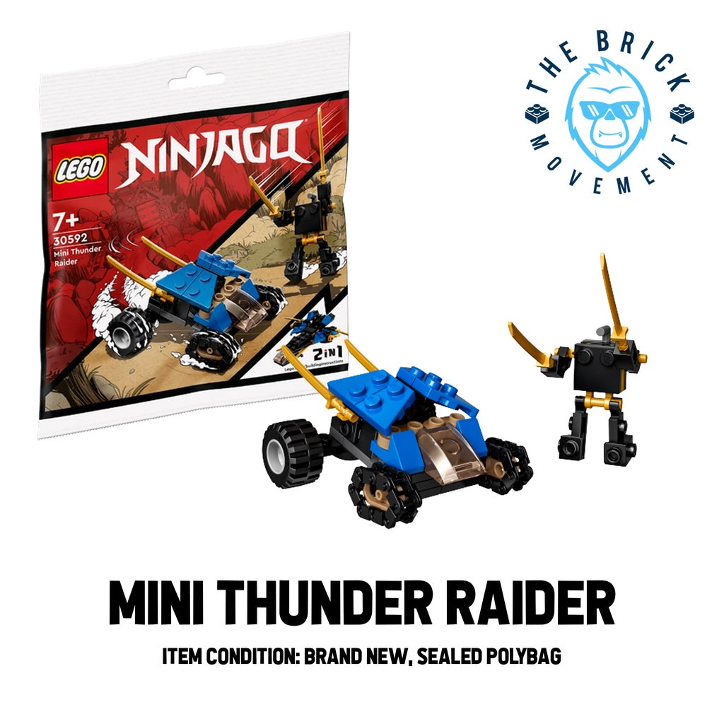 LEGO NINJAGO Mini Thunder Raider Polybag – The Brick Movement