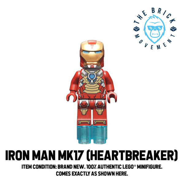 LEGO MARVEL Iron Man Mark 17 (Heartbreaker Armor) Minifigure – The ...