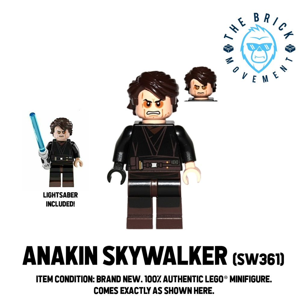 LEGO STAR WARS Anakin Skywalker Minifigure – The Brick Movement