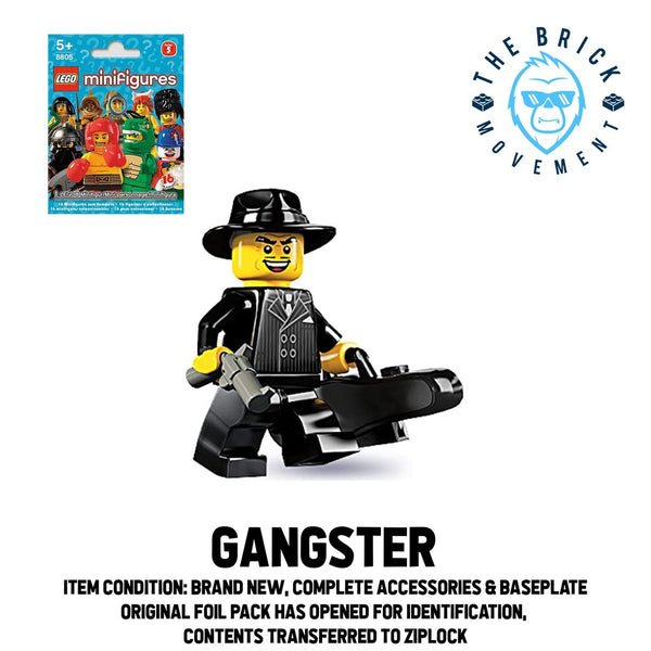 LEGO Collectible Minifigure Series 5: Gangster Minifigure – The Brick ...