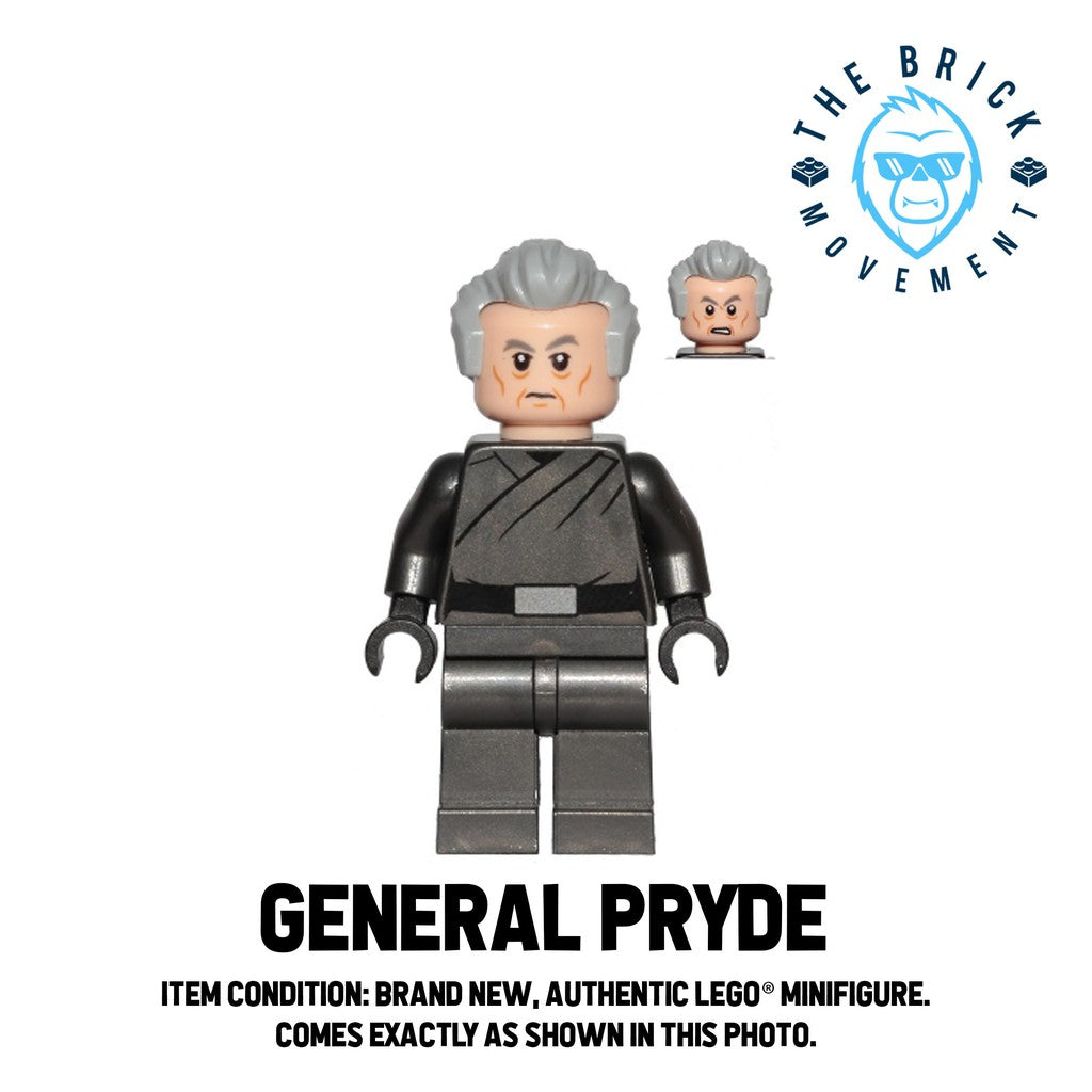 LEGO STAR WARS General Pryde Minifigure – The Brick Movement